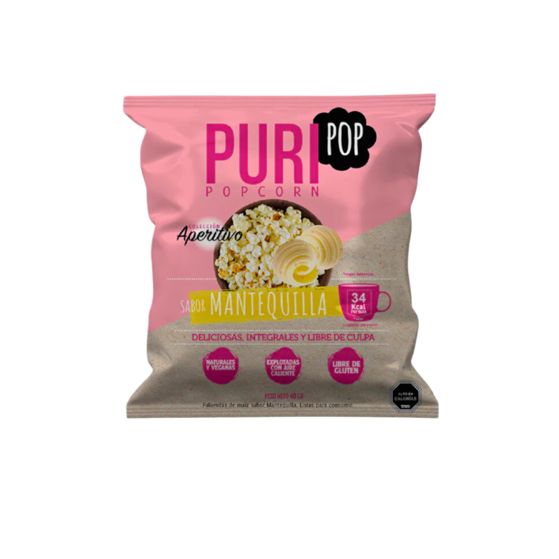Cabritas sabor mantequilla 40g Puri - SNACKCLUB
