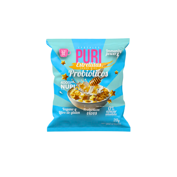Puri Cereales Estrellita 30g Purisnacks - SNACKCLUB