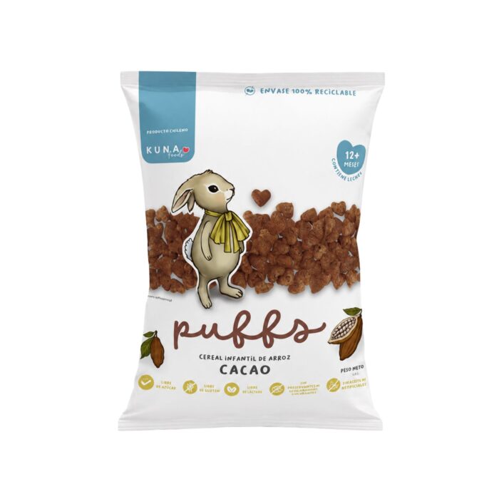 Puffs Cacao 10g Kuna Foods - SNACKCLUB